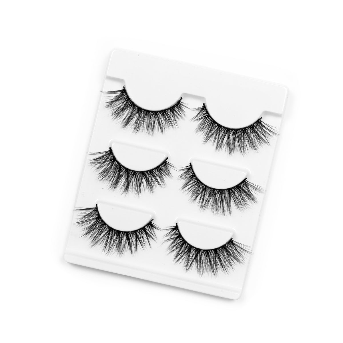 #1. ”Ready, Set, Go!" 3D Silk Lash Set – Modern Glow Lashes